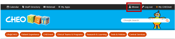 CHEO Onboarding - CHEO